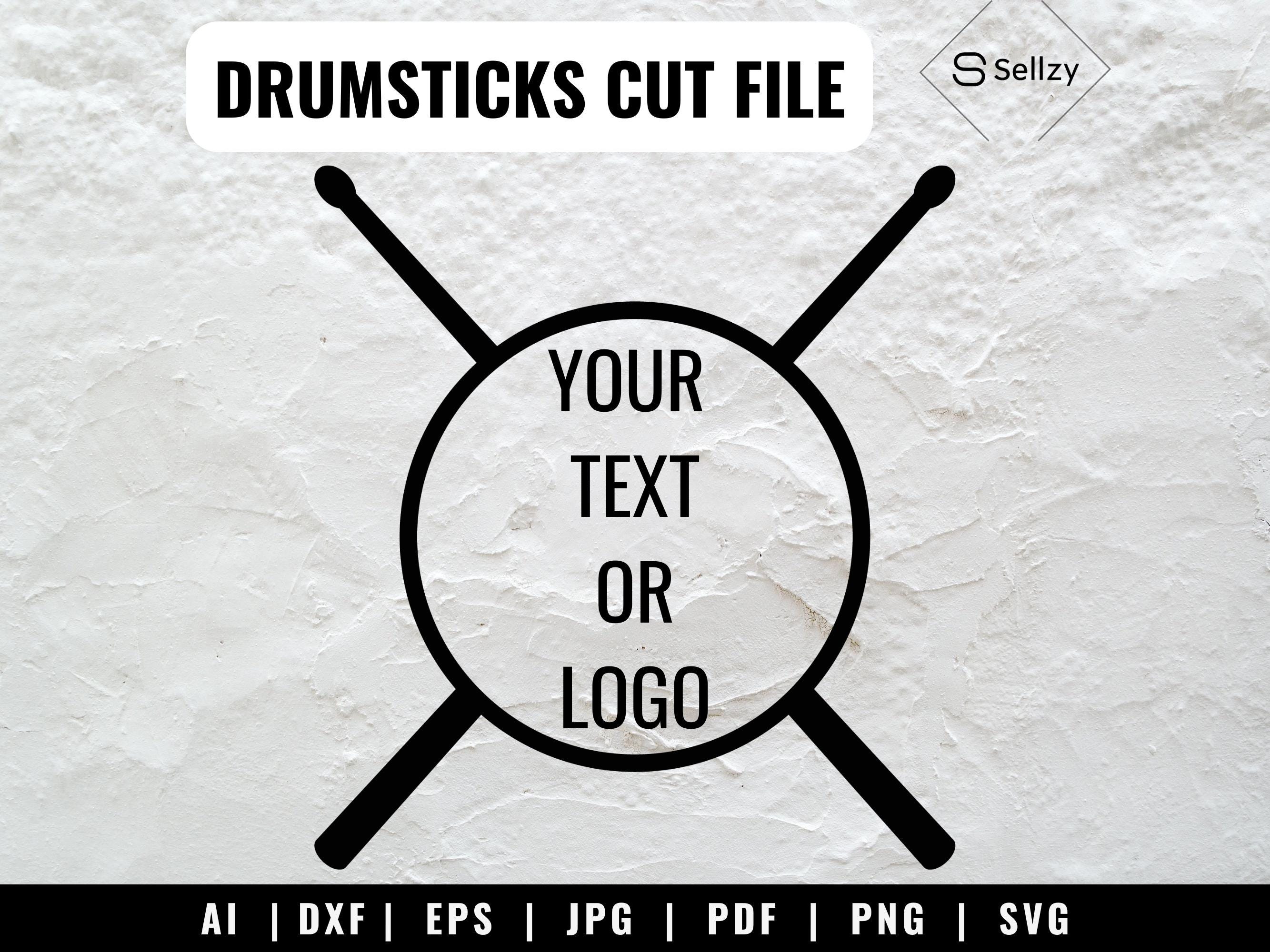 Drumsticks SVG Files | Drumsticks Cut Files | Drumsticks Clip Art ...