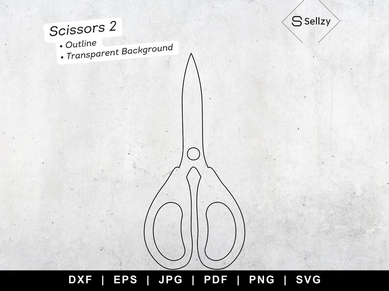 Scissors Bundle SVG | Scissors Outline SVG | Crafting Scissors ...