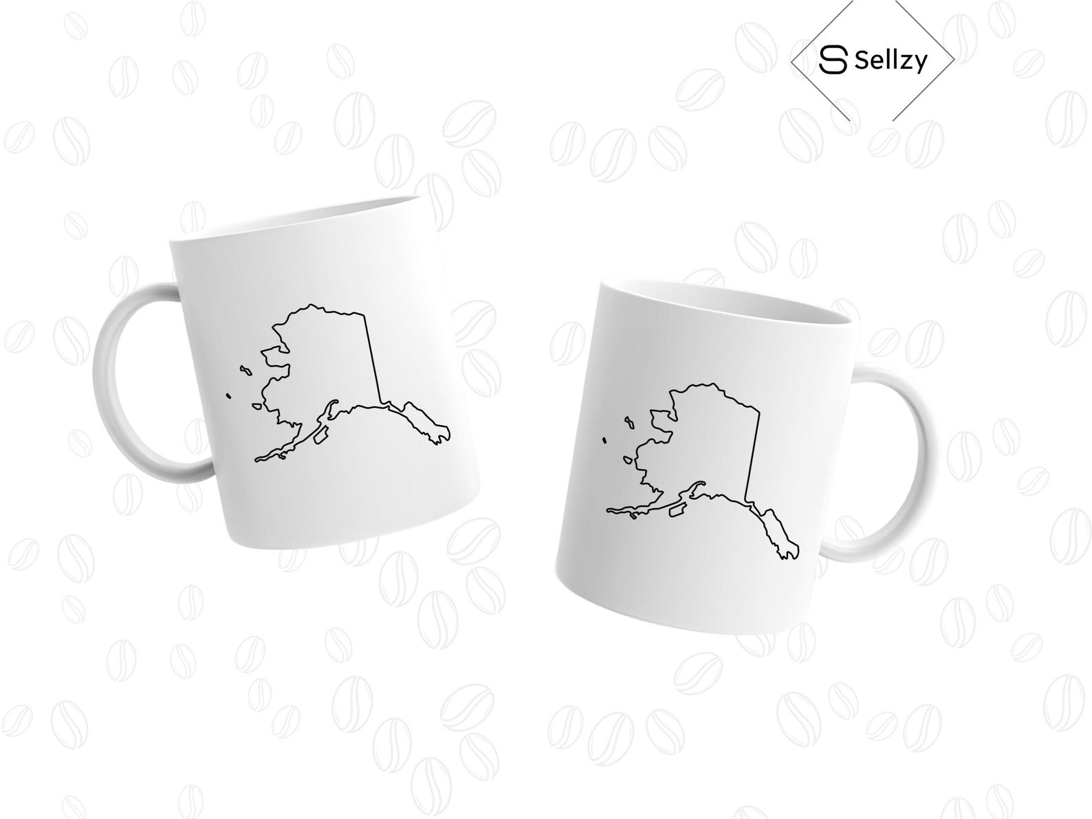 Alaska Outline SVG Files | Alaska Cut Files | Alaska Outline PNG ...