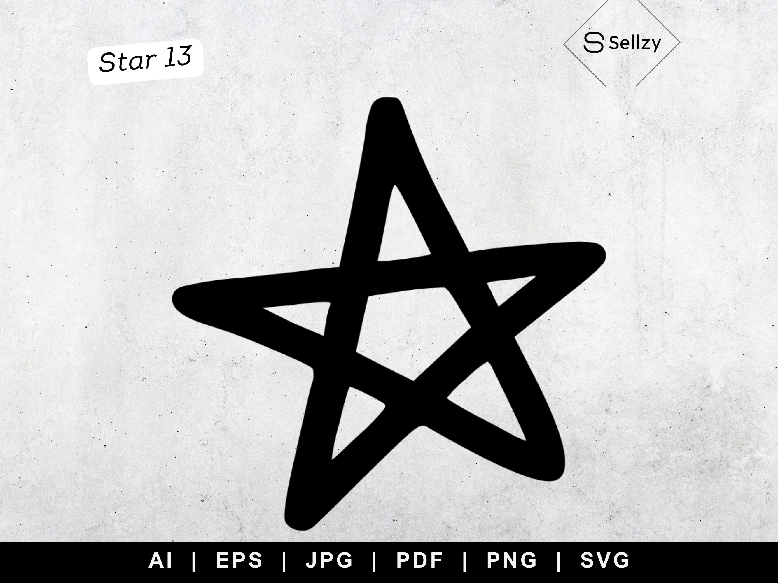 Star Bundle SVG | Star Icon SVG | Star Clipart | Star Outline SVG ...