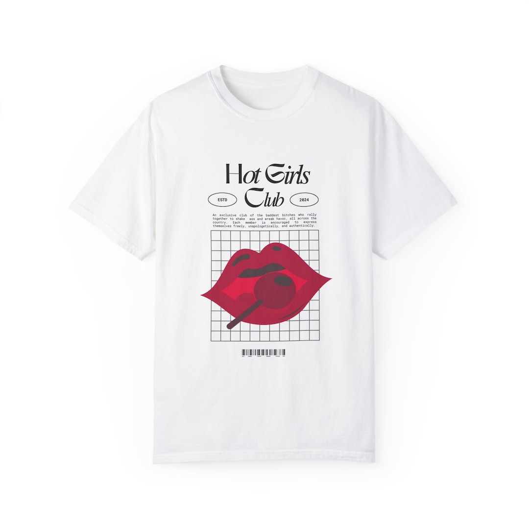 Hot Girls Club Unisex Graphic T-shirt - Etsy