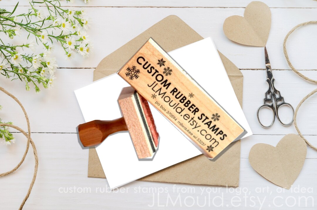 Custom Rubber Stamp Customized Stamps Personalized Stamp Woodblock With ...