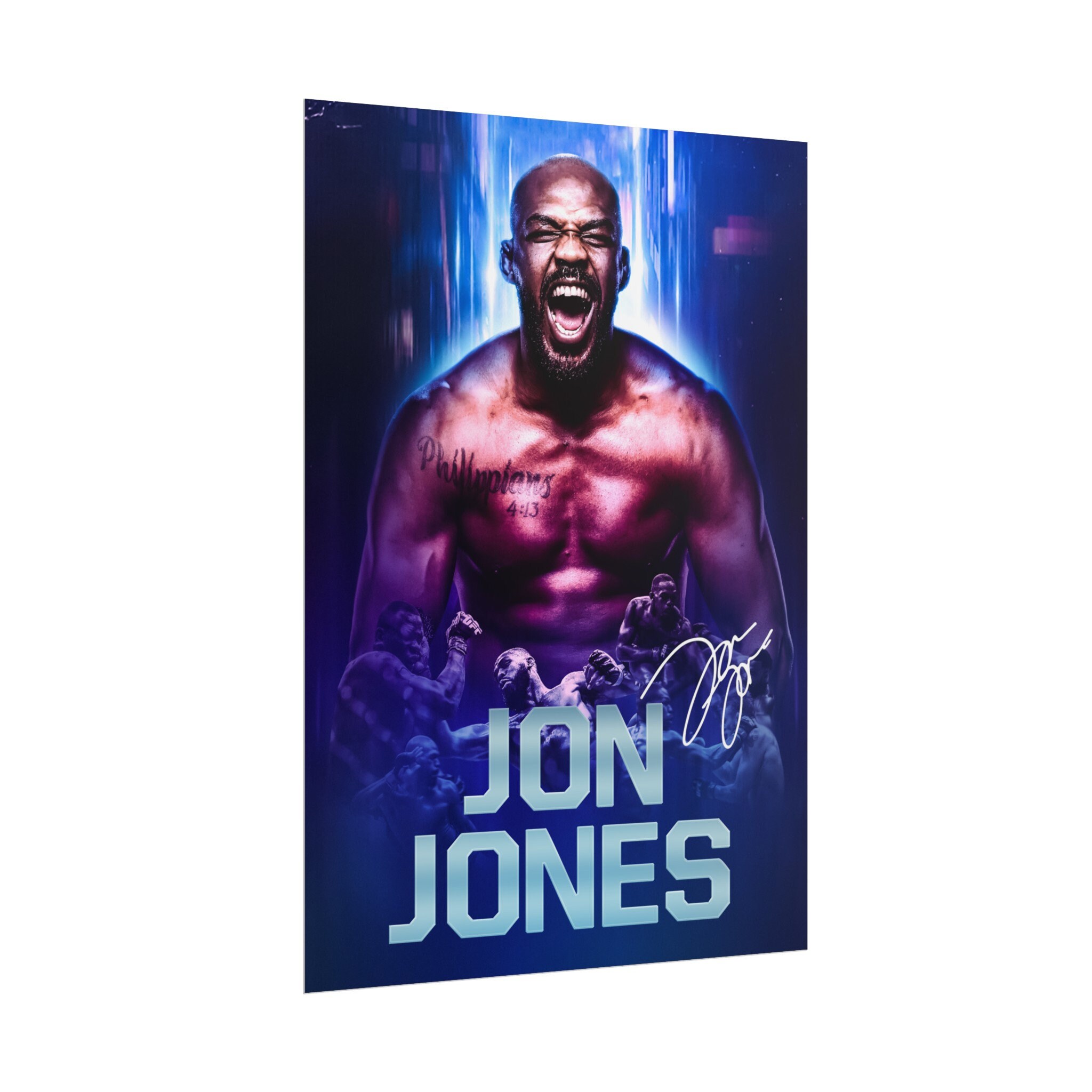 Jon Jones, Poster, UFC Poster, Poster Ideas, Fighter Poster, Athlete ...