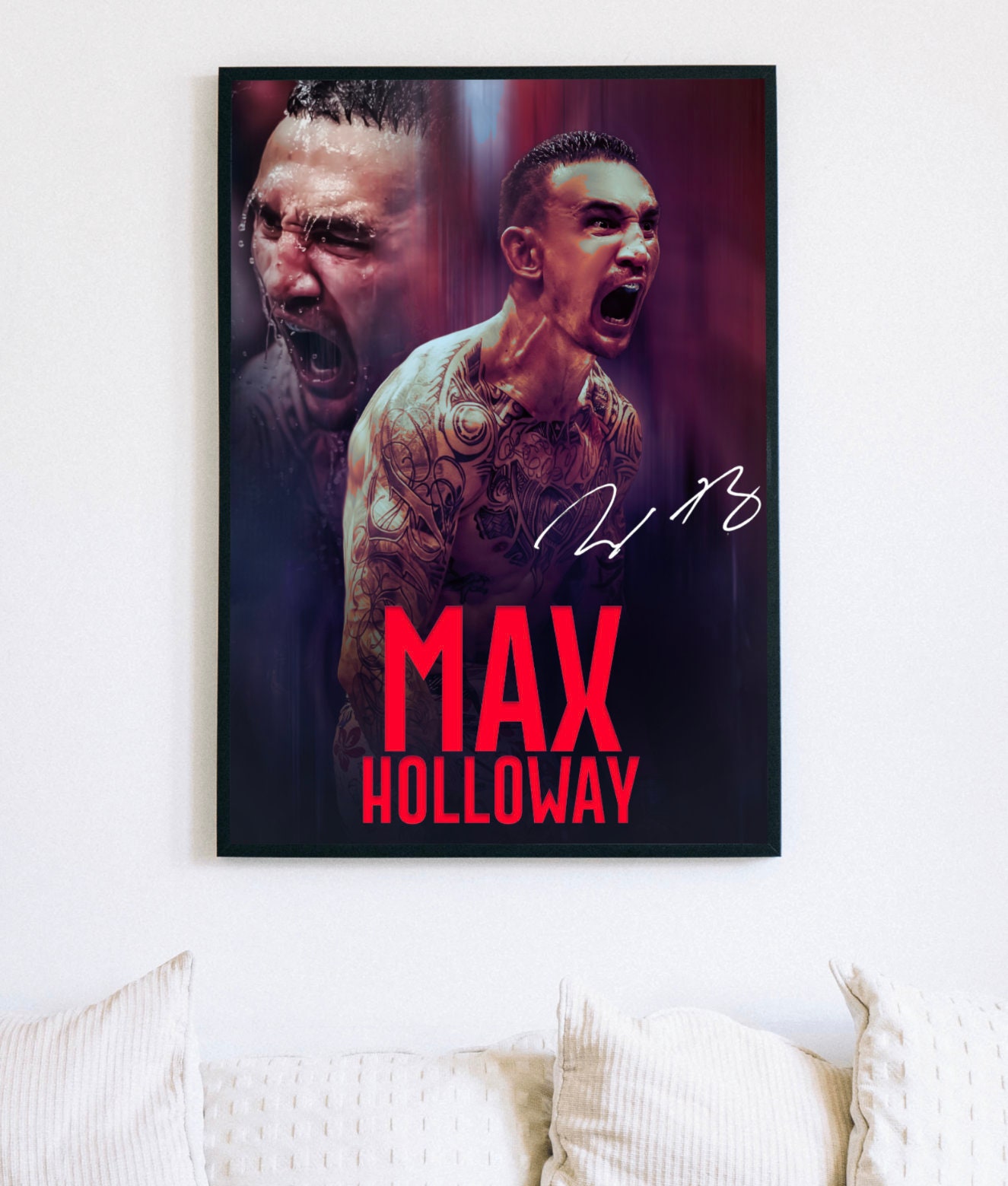 Max Holloway, Poster, UFC Poster, Poster Ideas, Fighter Poster, Athlete ...