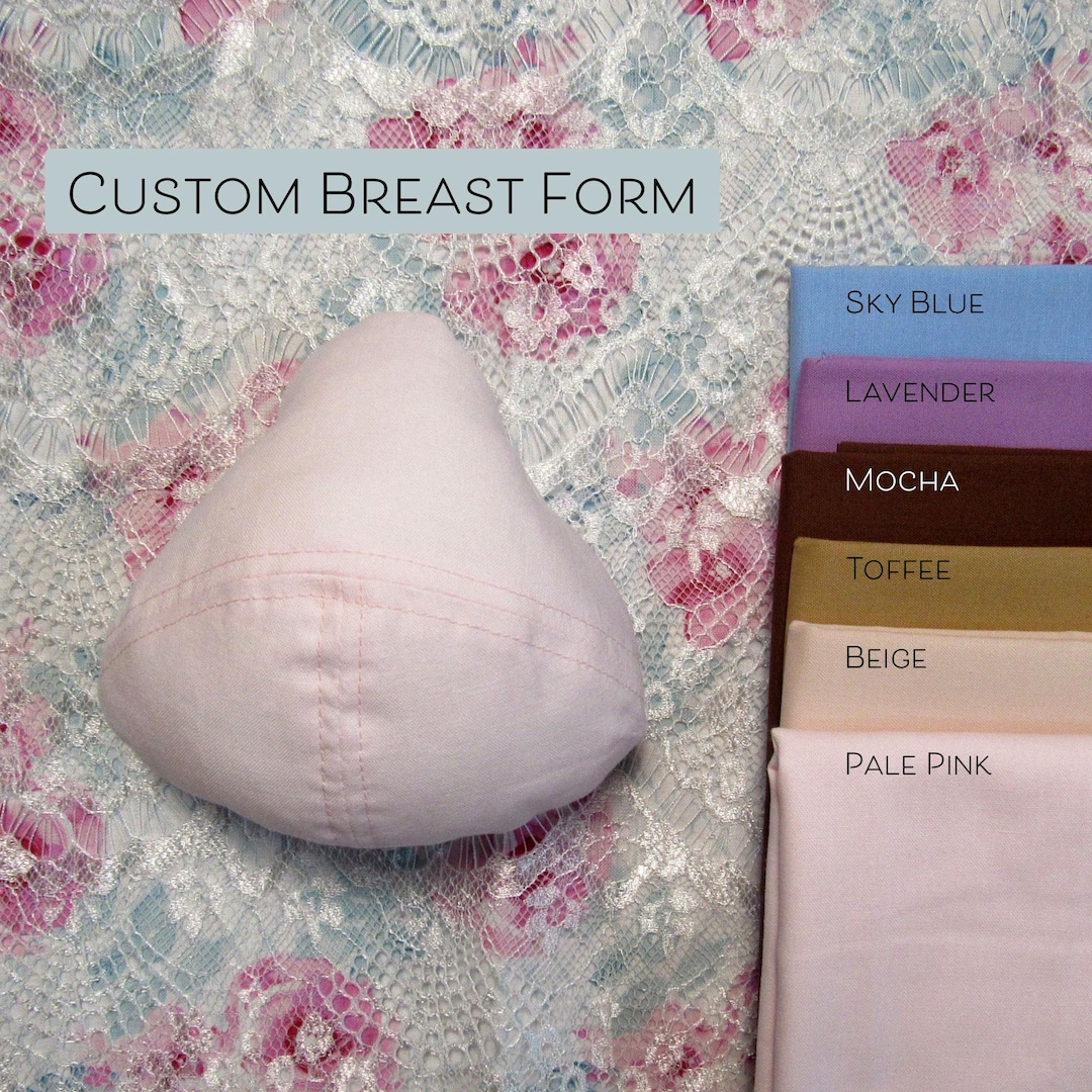 Custom Breast Form: Soft Adjustable Mastectomy Prosthesis for Breast Cancer Made to Order - Etsy