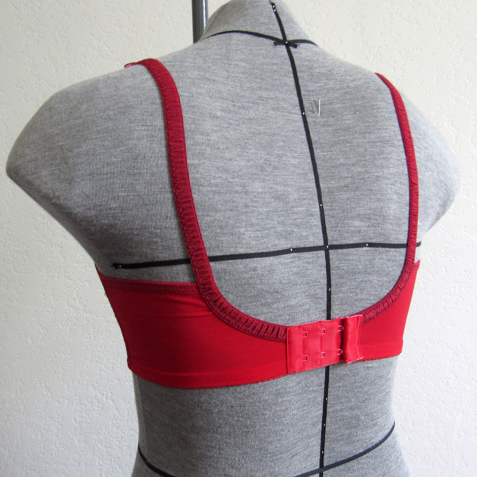 Annika Wireless Bra PDF Sewing Pattern: Wire-free Bra for Low-stretch ...