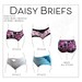 Daisy Briefs Panty PDF Sewing Pattern: Mid-rise Full Coverage Women's ...