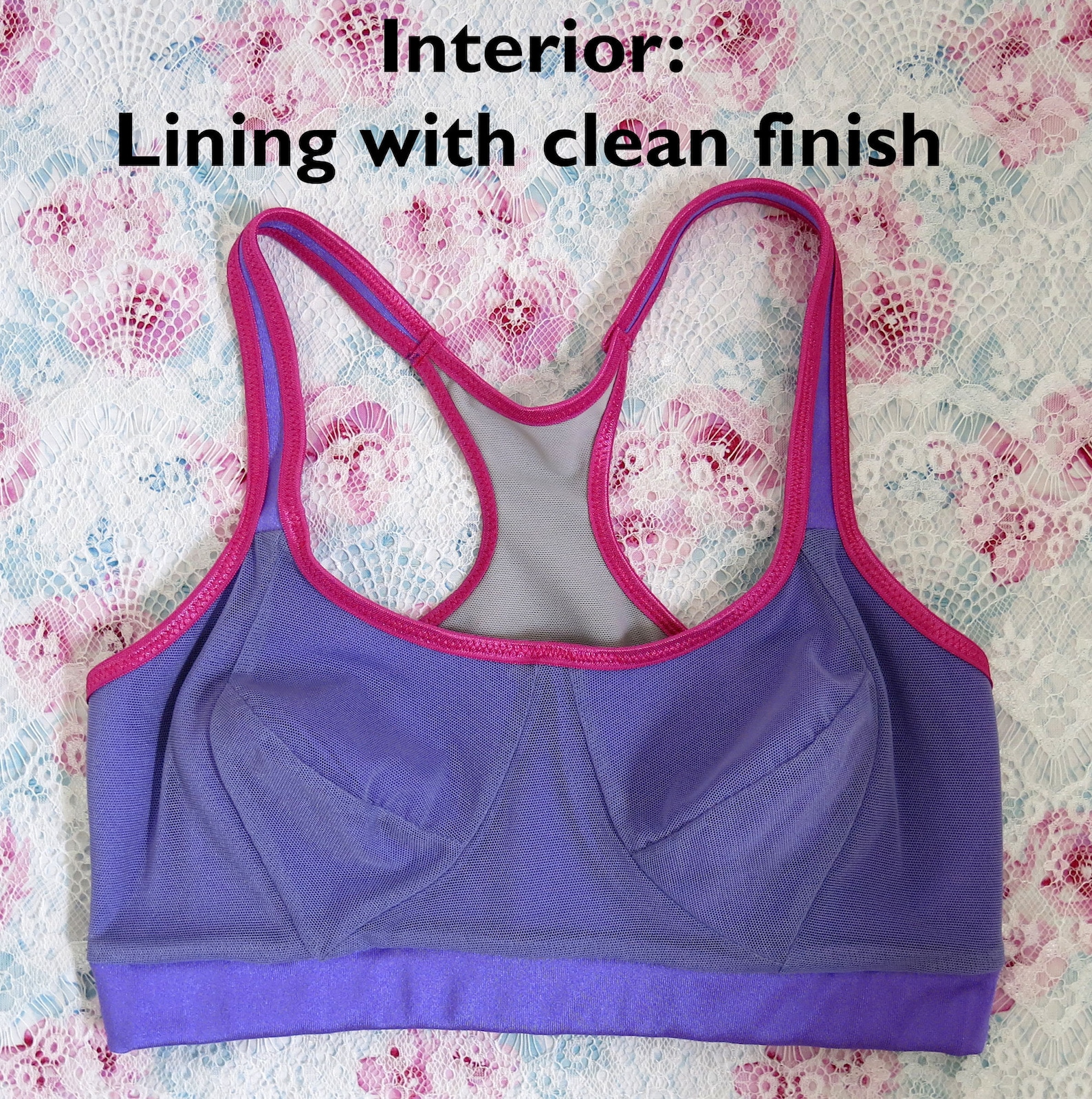 Maritza Sports Bra PDF Sewing Pattern: Athletic Bra for Stretch Knits ...