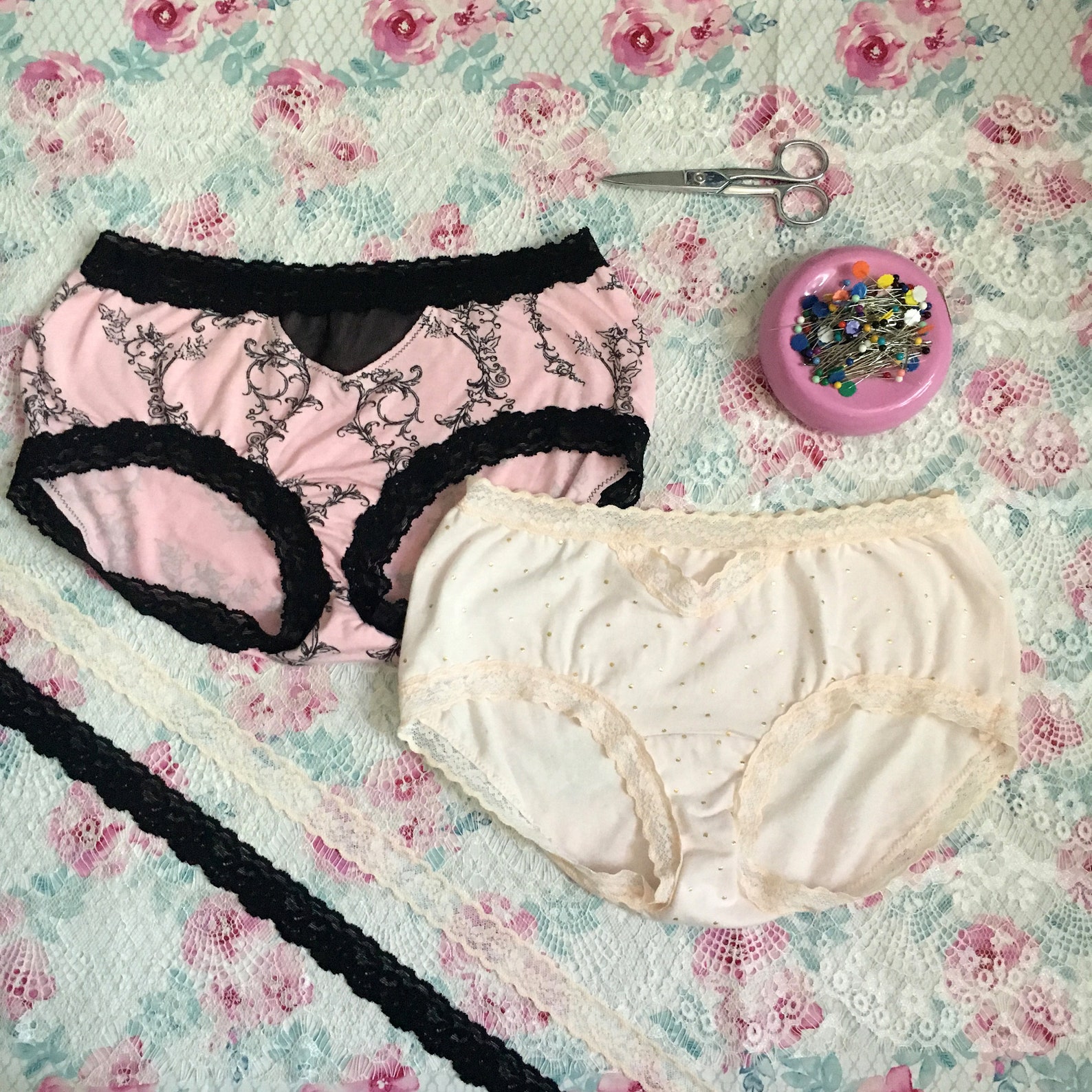 Daisy Briefs Panty PDF Sewing Pattern: Mid-rise Full Coverage Women's ...