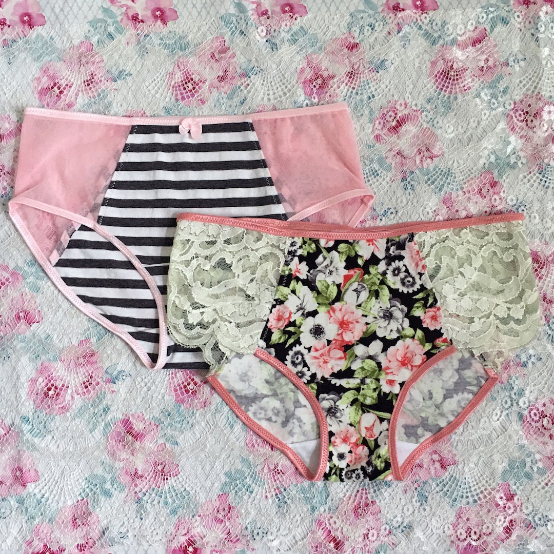Elodie Briefs Panty PDF Sewing Pattern : Mid-rise Women's Underwear for ...