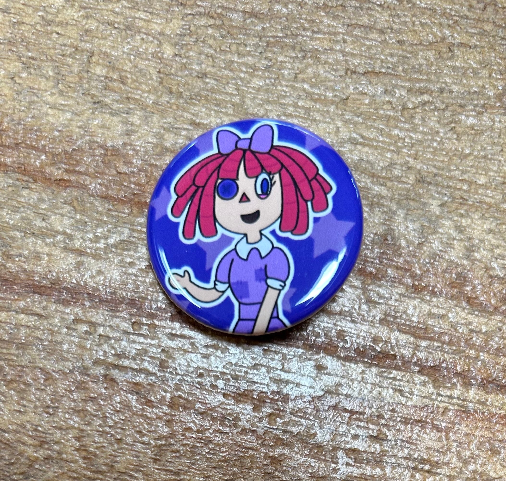 The Amazing Digital Circus Button Pin Badges - Etsy