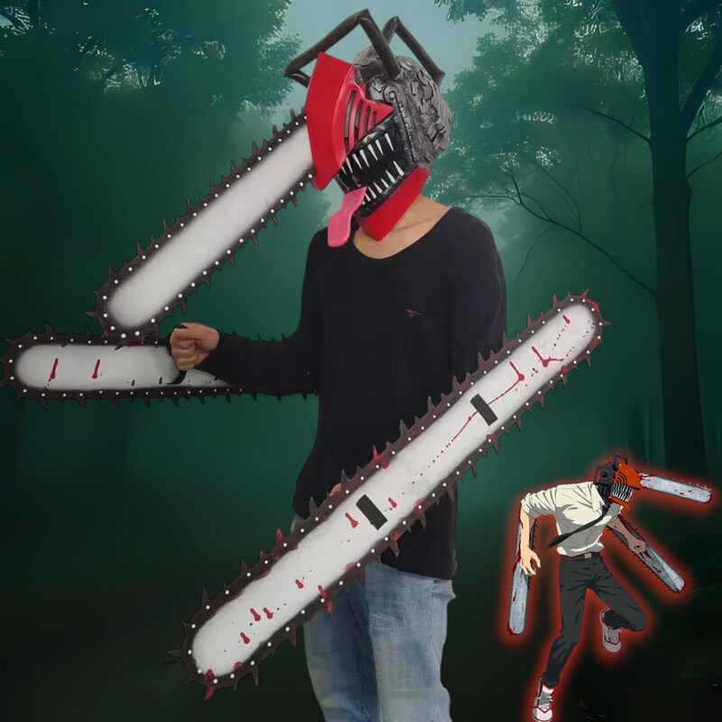 Chainsaw Man Mask - Etsy