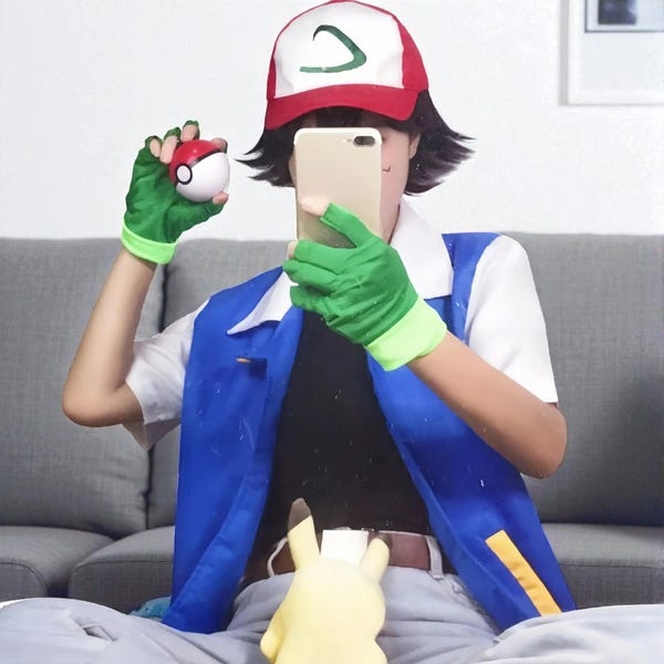 Adult Ash Ketchum Costume - Etsy