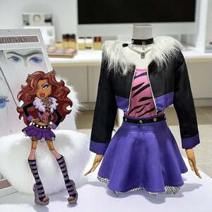 Clawdeen Wolf Costume For Adults Etsy