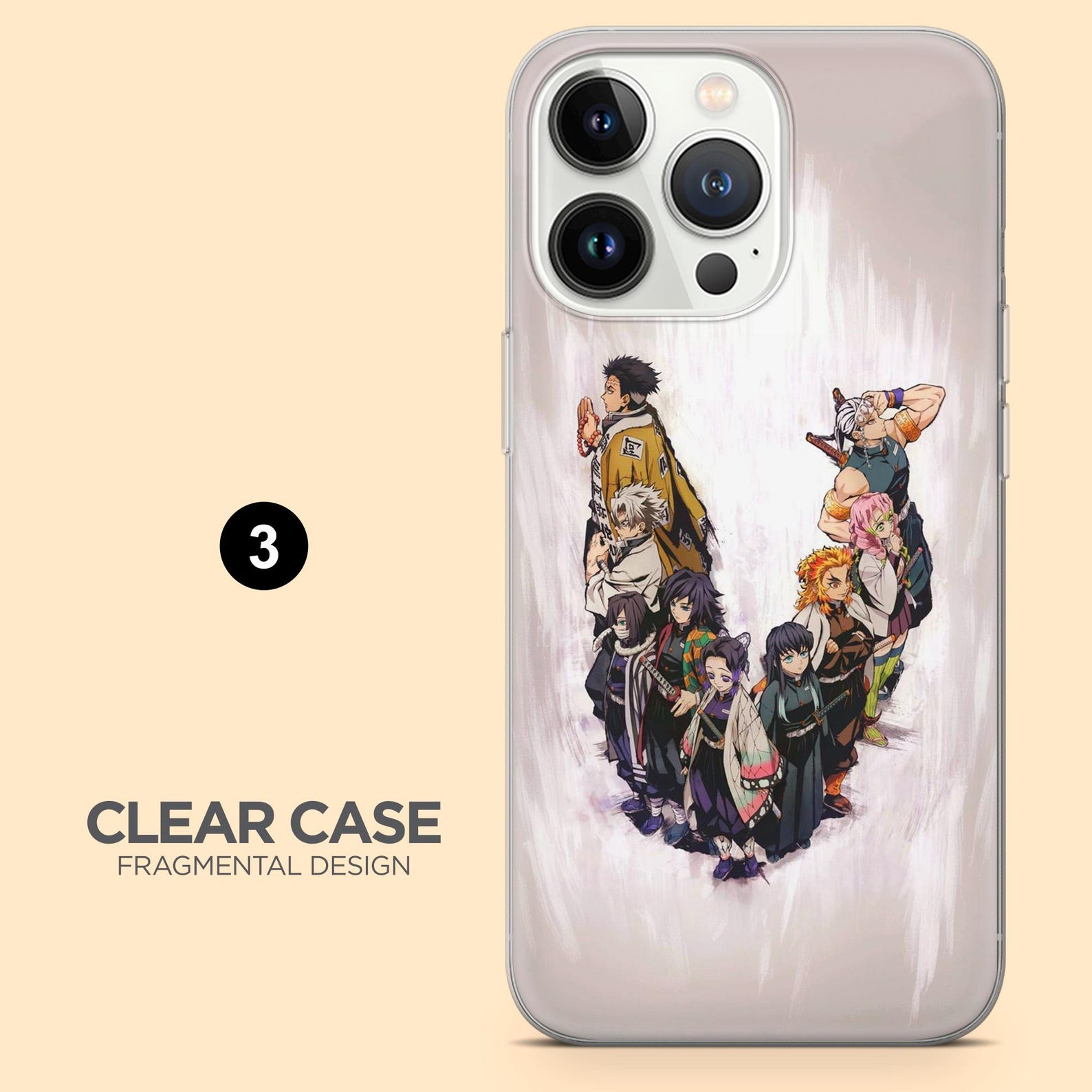 Demon Slayer Phone Case Hashira Tanjiro Cover for iPhone 15,14,13,12,11 ...