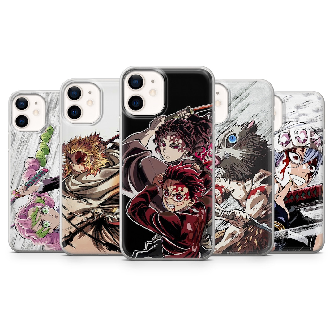 Demon Slayer Phone Case Hashira Tanjiro Cover for iPhone 15 Pro Max, 14 ...