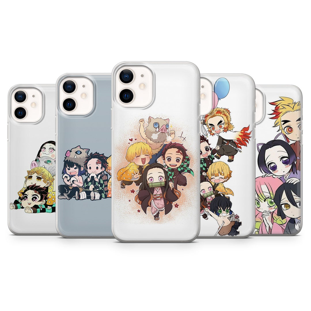 Demon Slayer Phone Case Tanjiro Nezuko Cover for iPhone 15,14,13,12,11 ...