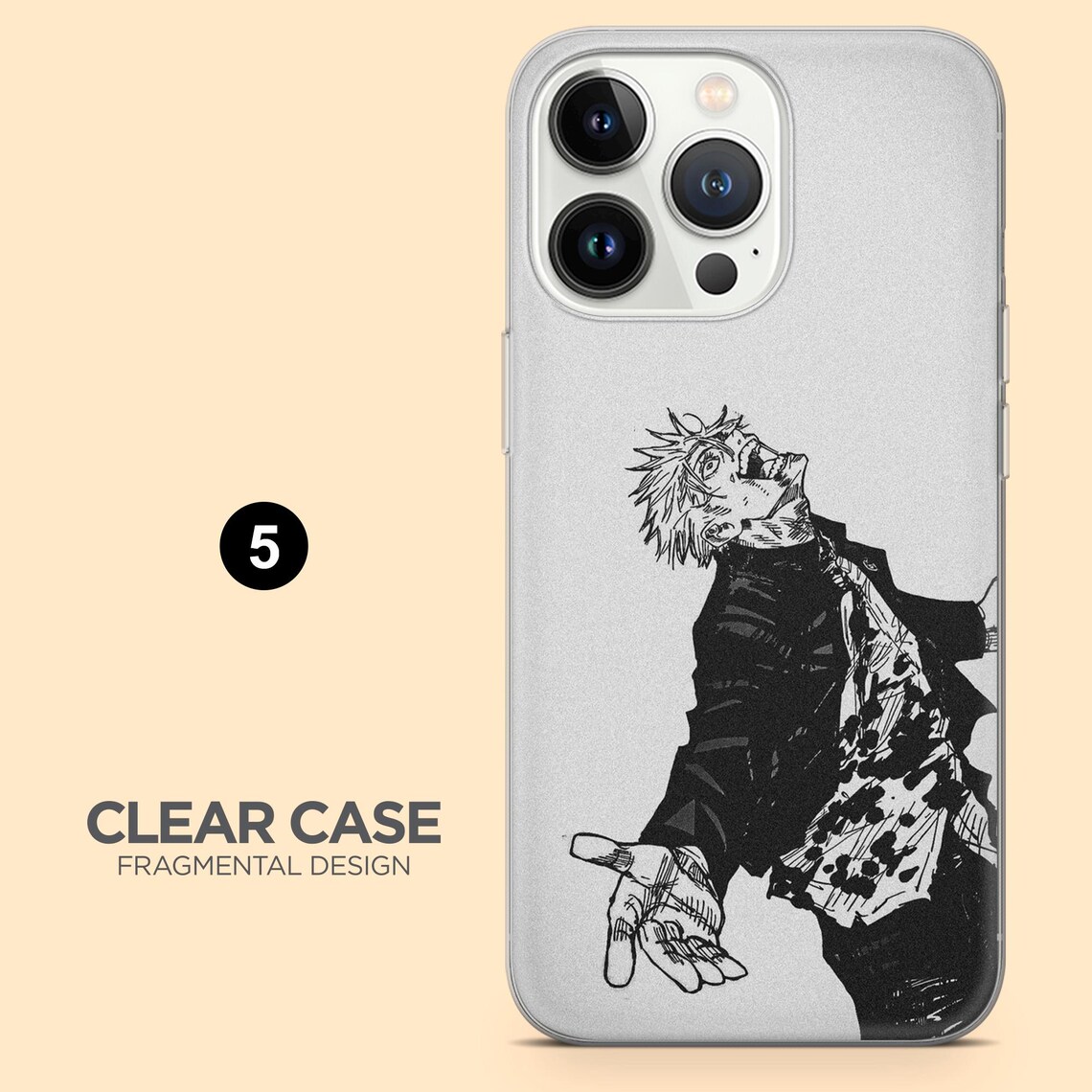 Jujutsu Kaisen Phone Case Sakuna Cosplay Cover Cover for iPhone 15,14 ...
