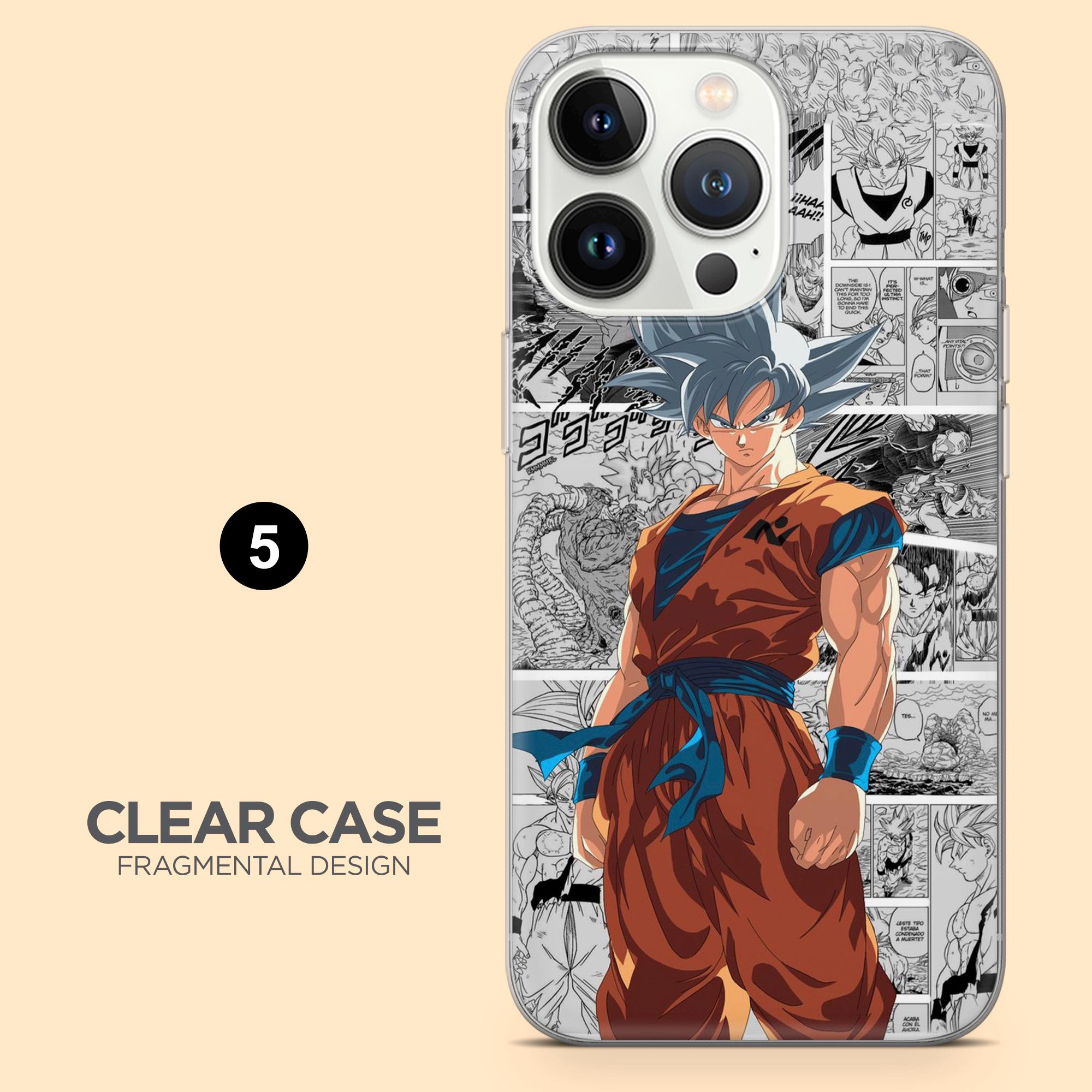 Dragon Ball Phone Case Goku Manga Cover for iPhone 15, 14, 13, 12, 11 ...