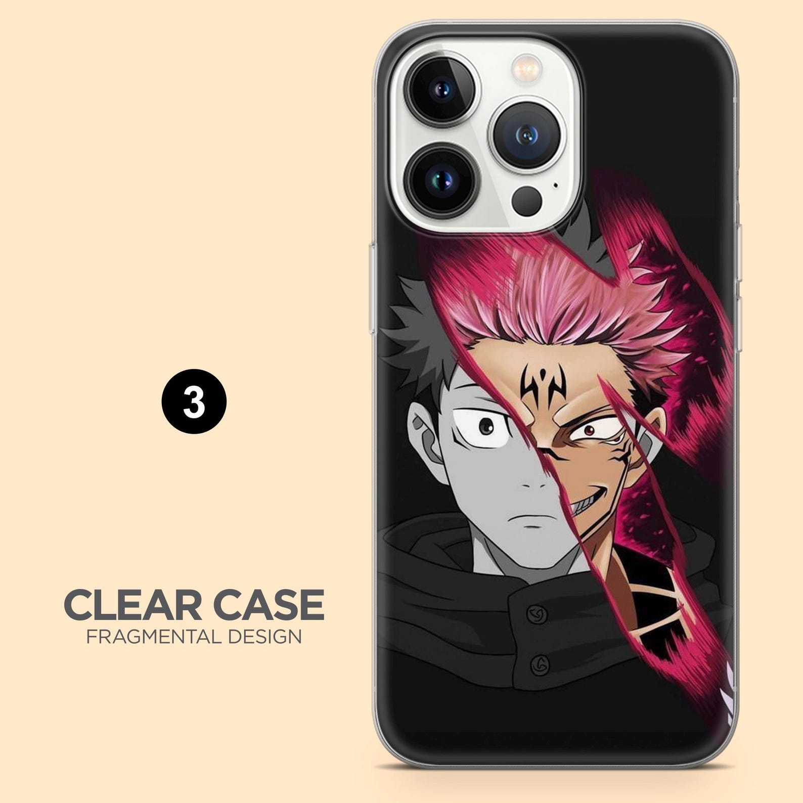Jujutsu Kaisen Phone Case Sakuna Cosplay Cover Cover for iPhone 15,14 ...