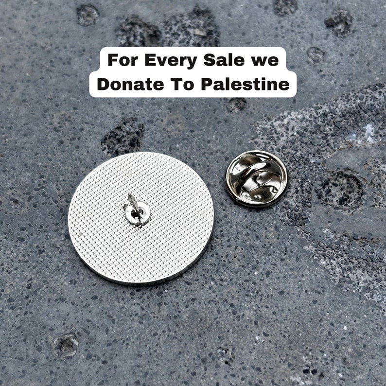 Free Palestine Country Flag Enamel Pin, Palestine Lapel Badge ...
