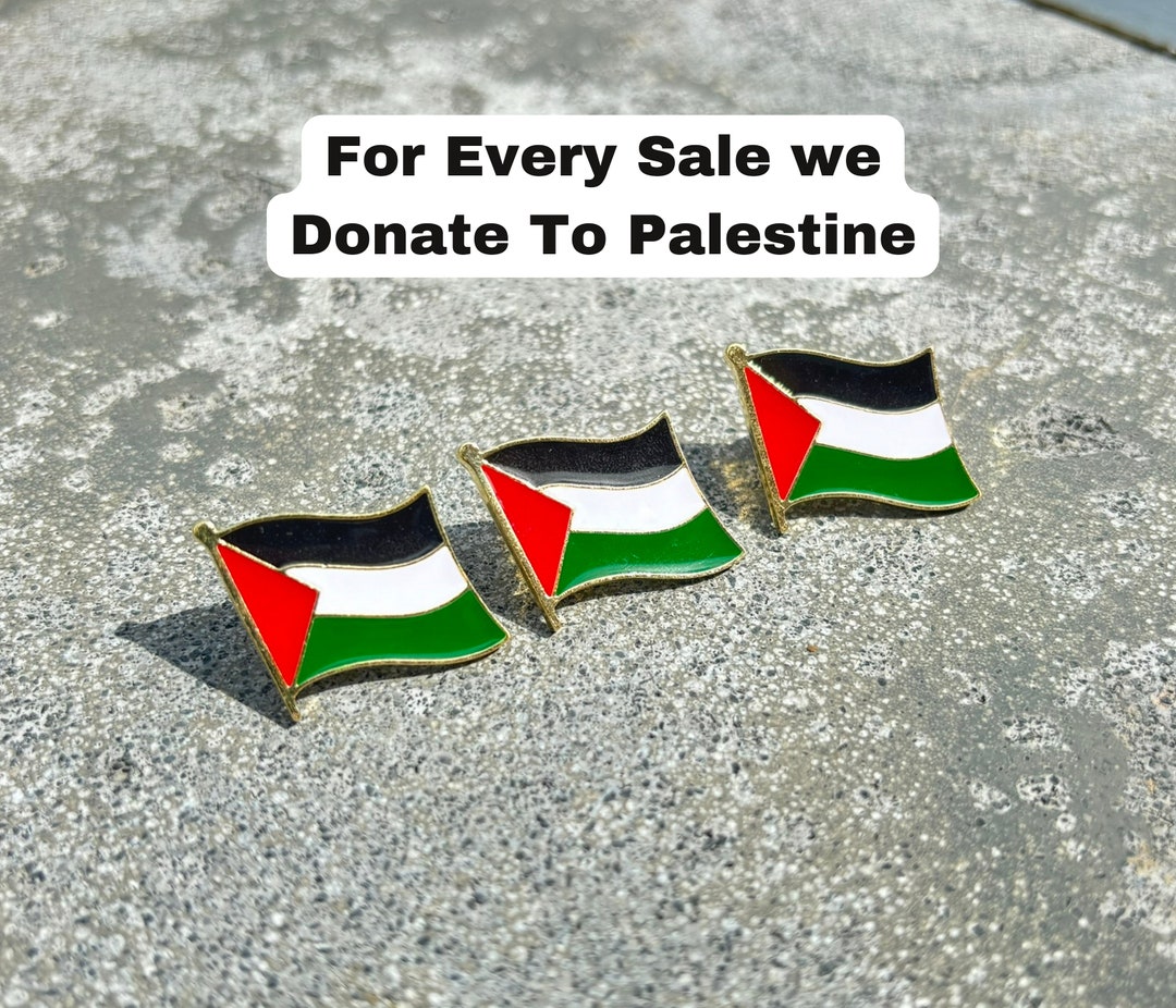 Palestine Watermelon Enamel Pin Badge Palestine Support Fundraiser ...