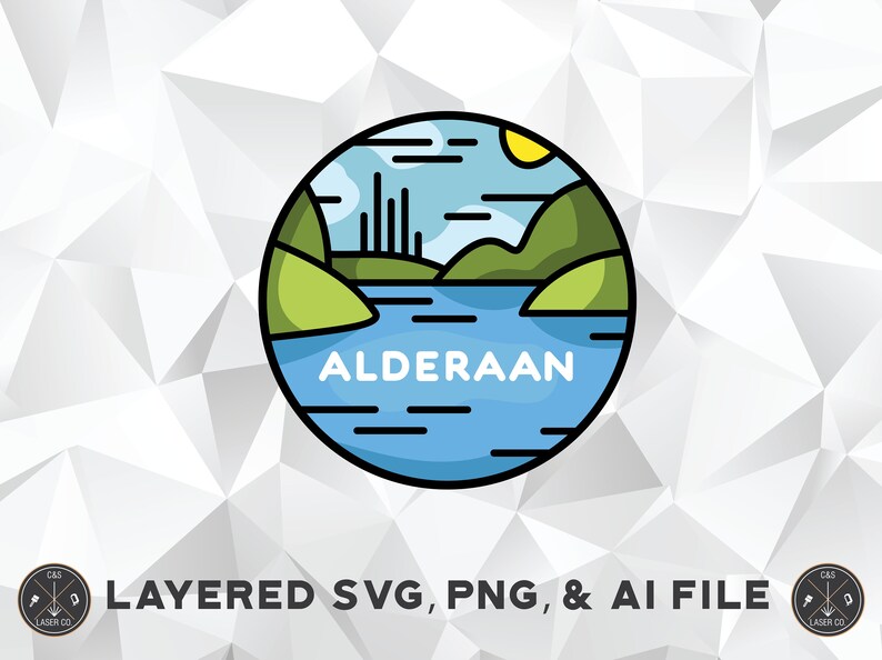 Multi Layered SVG PNG Ai, Instant Download, Scalable Vector Graphic for ...