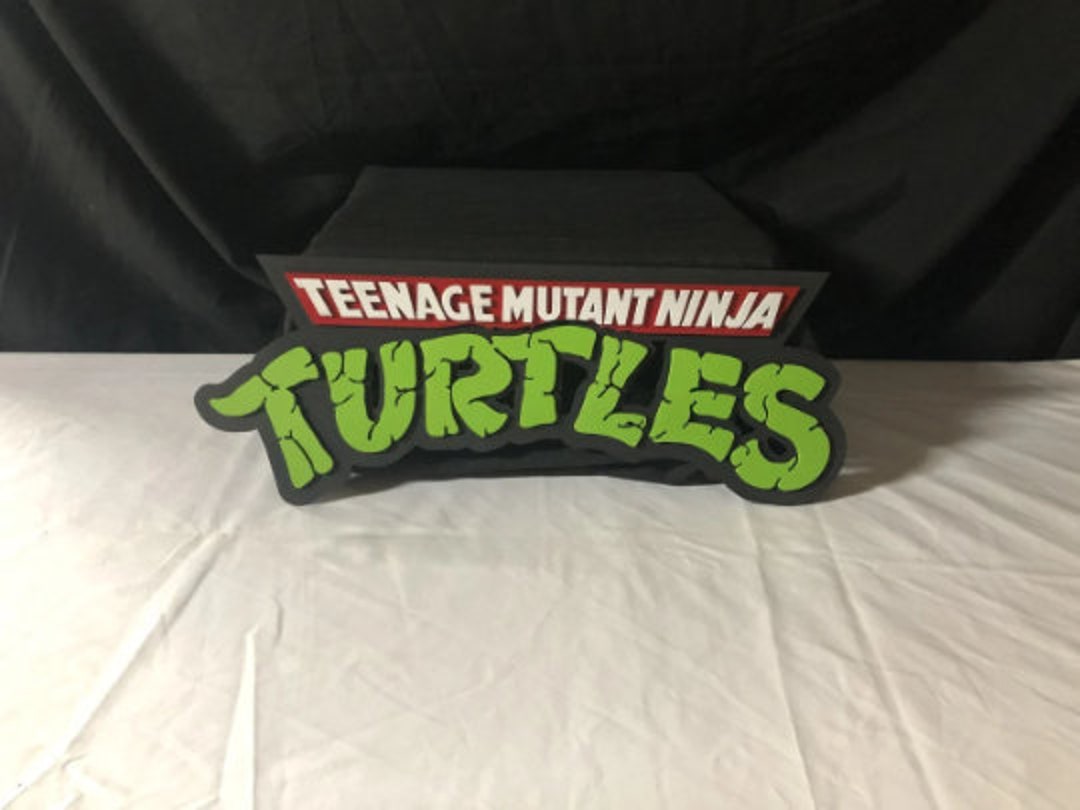 24 1987 TMNT Wooden Sign - Etsy