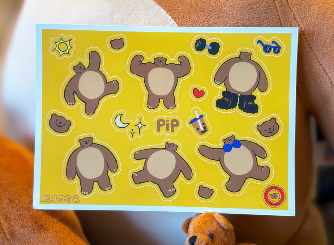 Pip Tinyhead - Sticker Sheet - Etsy