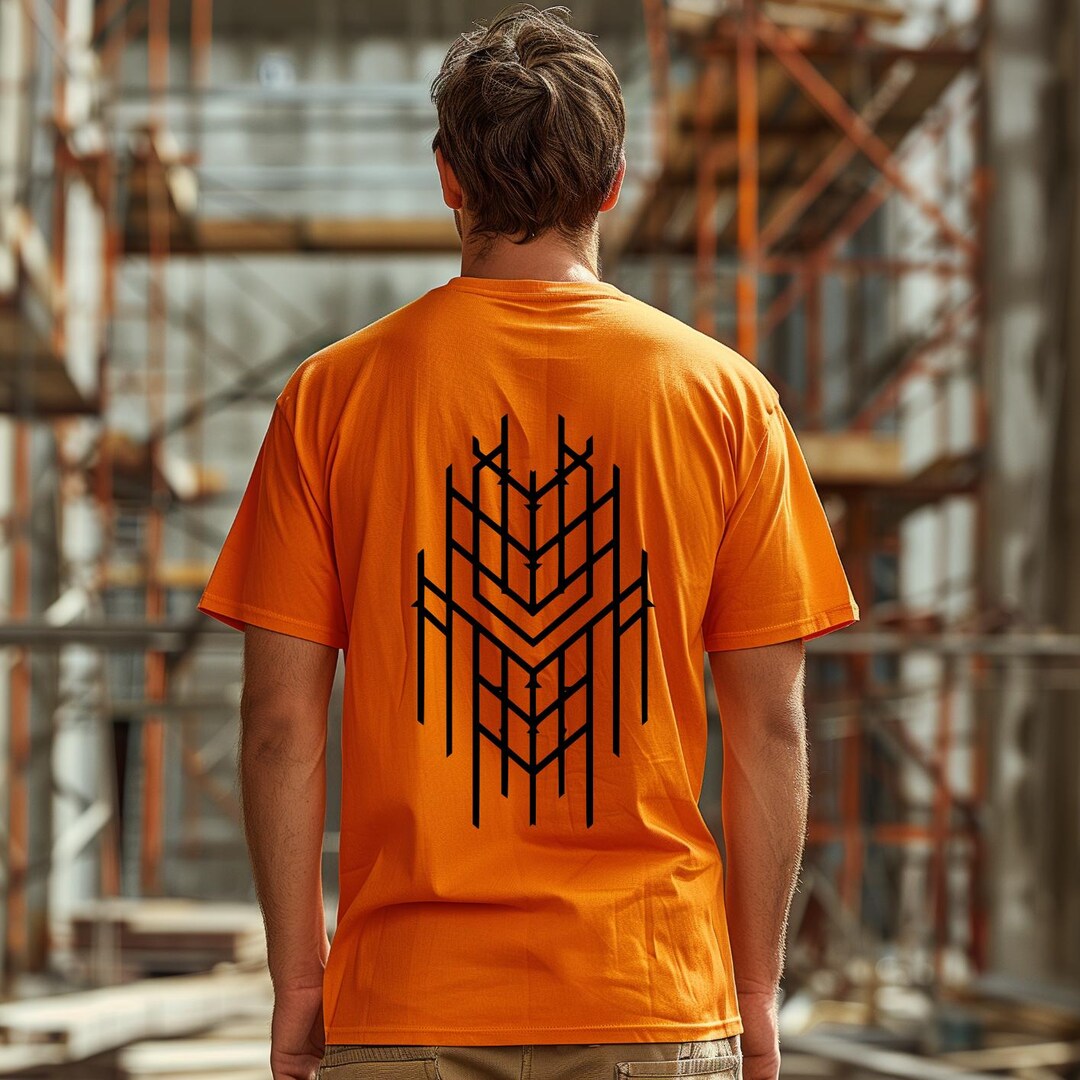 Hi Vis Safety T Shirt Scaffold Graphic - Etsy