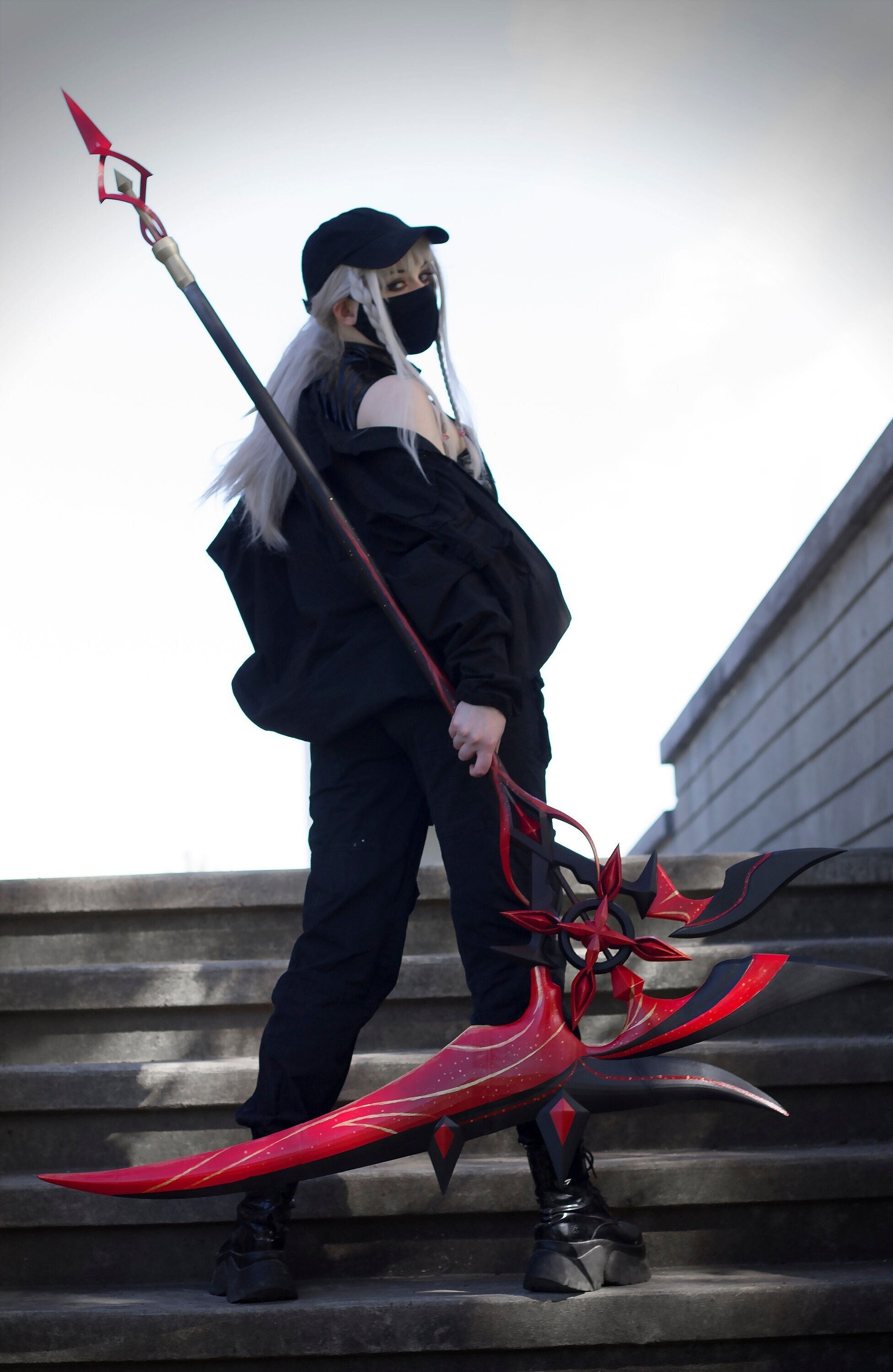 Arlecchino Cosplay Scythe Genshin Impact for 3D Printing. - Etsy