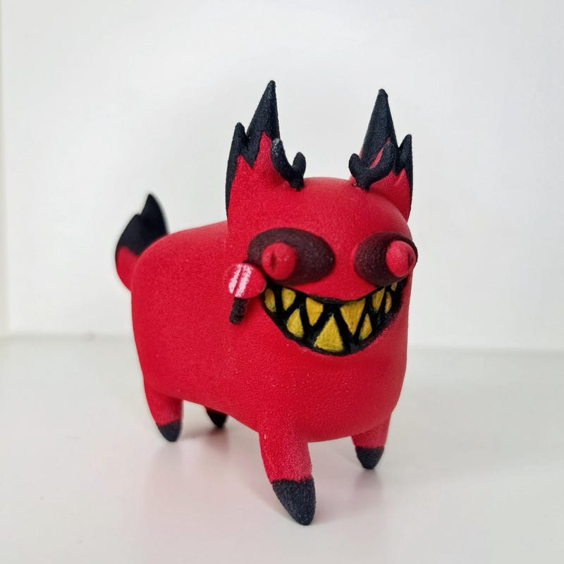 Cursed Alastor Cat Plush - Etsy