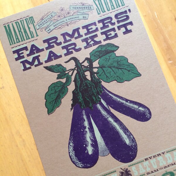 Farmers Market Print - Etsy