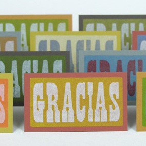 Gracias Cards - Etsy