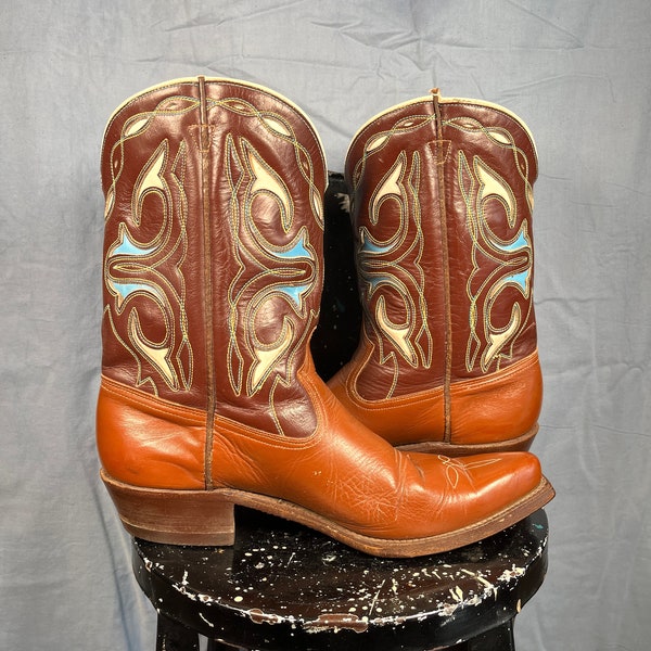 Inlay Boots - Etsy
