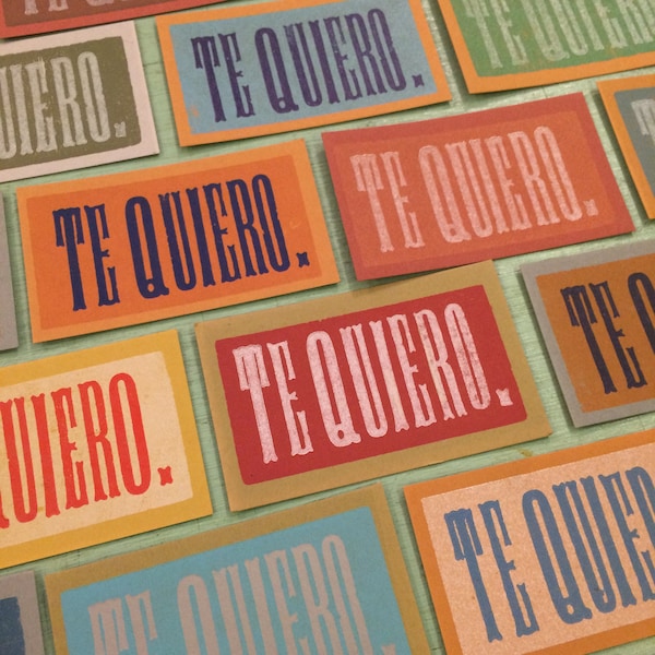 Printable Spanish Valentine Cards - Etsy