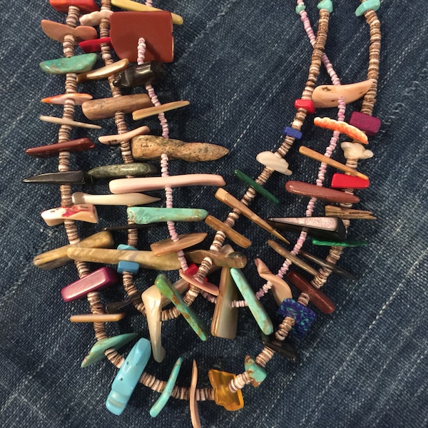 Native Slab Necklace - Etsy