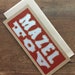MAZEL TOV CARDS in Red and Silver - Hand Printed Letterpress Flat Cards ...