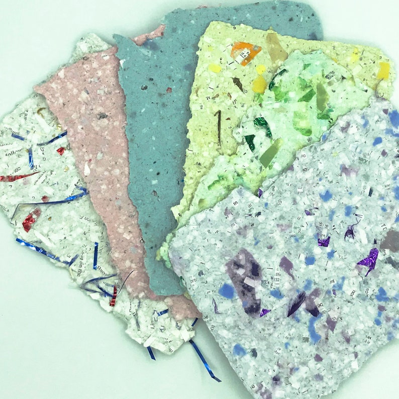 Handmade Paper for Scrap Booking, Altered Art, Stationary DYI Greeting ...