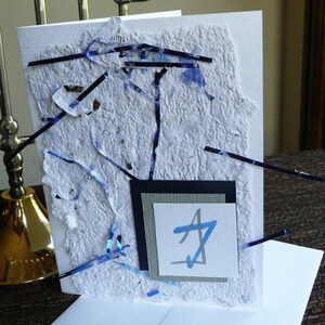 Star of David Note Cards With Handmade Paper Set of 6 - Etsy
