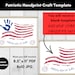 American Flag Handprint Craft | Patriotic Handprint Template | Happy ...