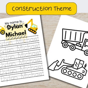 Custom Name Tracing Page | Custom Handwriting Practice Sheet | Name ...