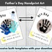 Father's Day Handprint Art | DIY Handprint Craft Printable | Father's ...