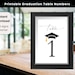 Printable Graduation Party Table Numbers | Grad Party Decor | High ...