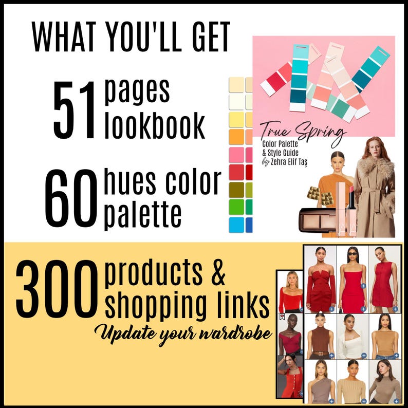 TRUE SPRING COLOR Palette, Style & Shopping Guide by Personal Stylist ...