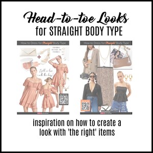 How to Dress for STRAIGHT /RECTANGLE Body Shape Analysis STRAIGHT Body ...