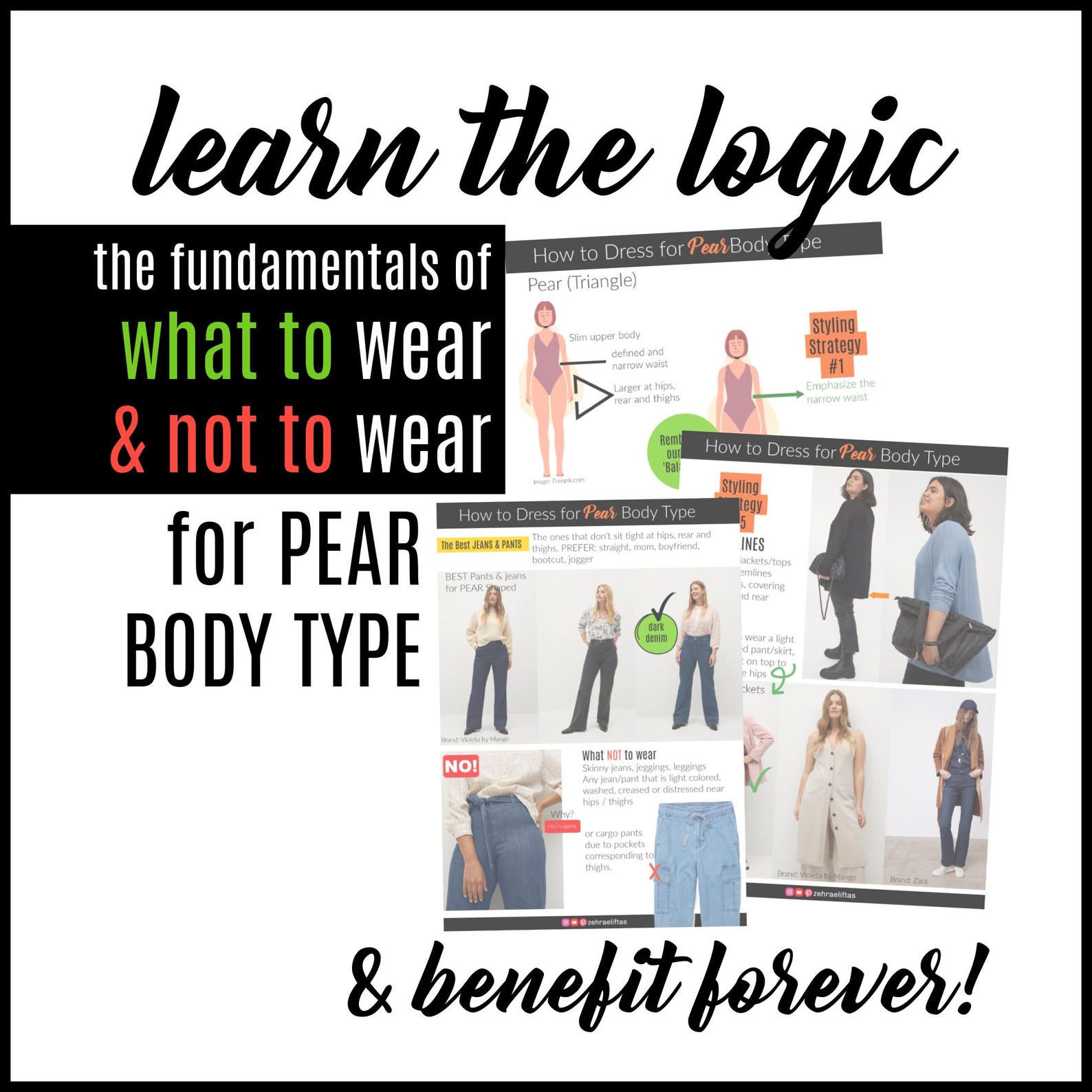 How to Dress for PEAR Body Type Analysis Body Shape Analysis for Pear ...