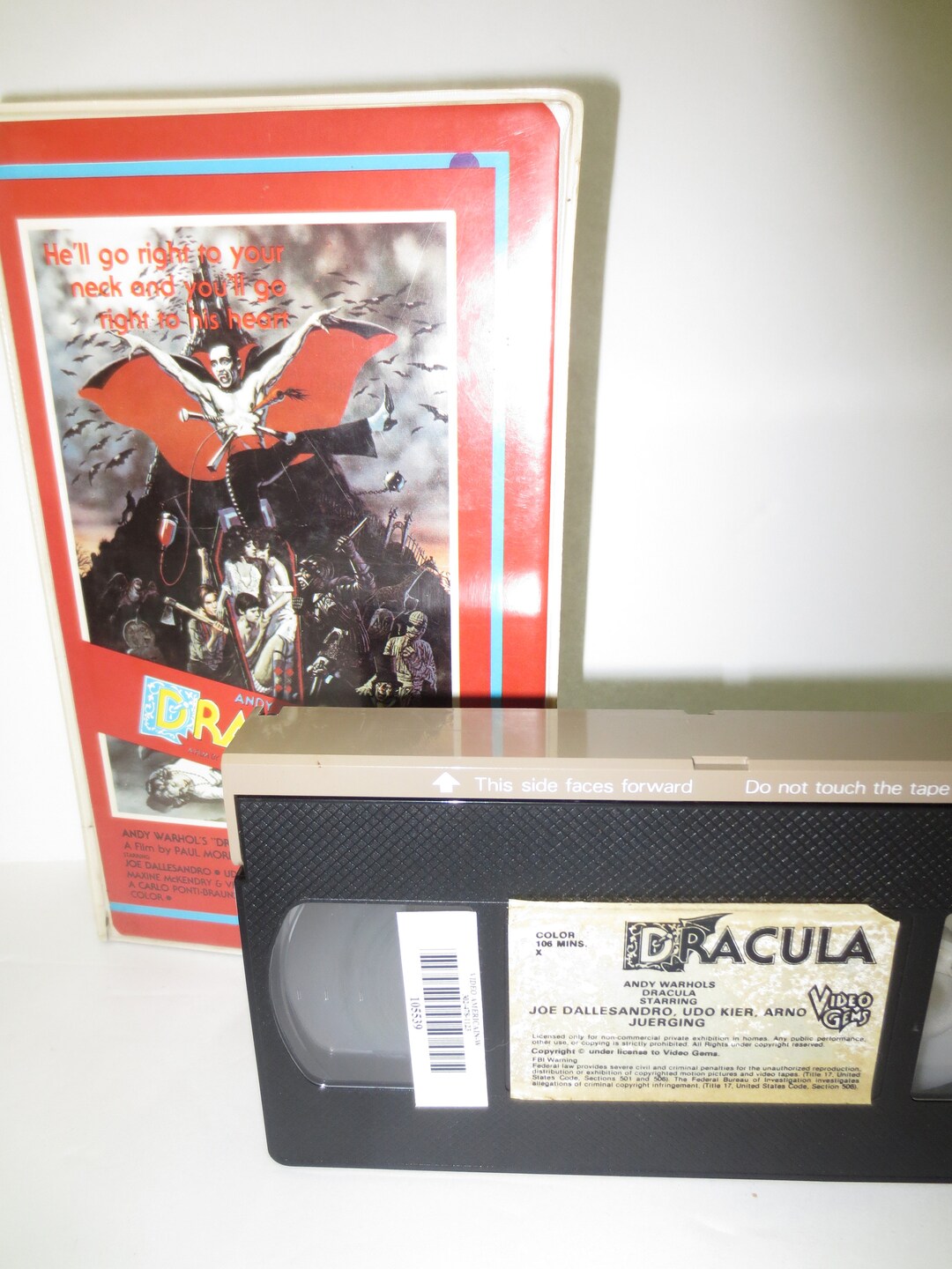 Andy Warhol's Dracula - Campy Kitsch Horror - Bloody Vampire Movie ...
