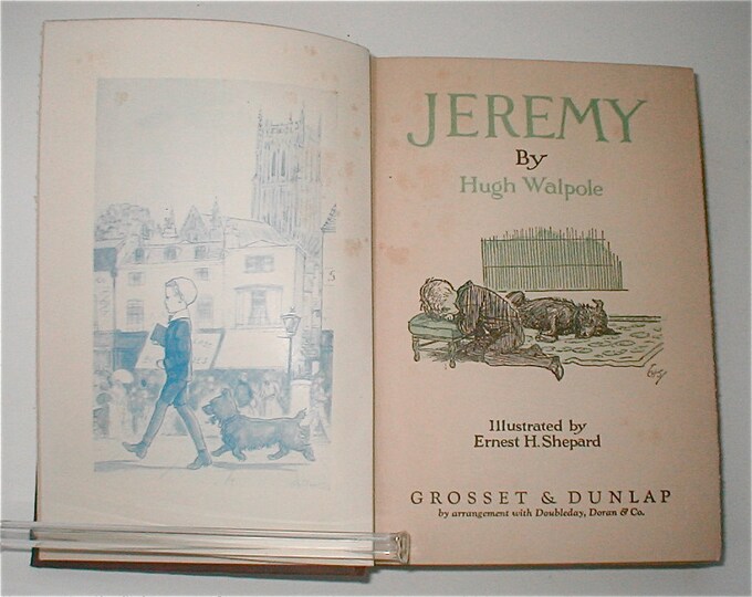 Jeremy by Hugh Walpole Tales of a Young Boy Growing up First Edition ...