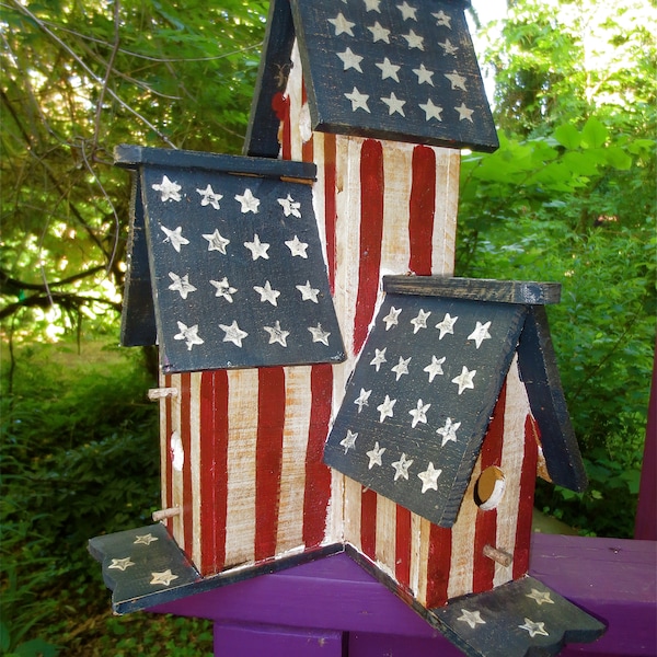 Primitive Birdhouse - Etsy